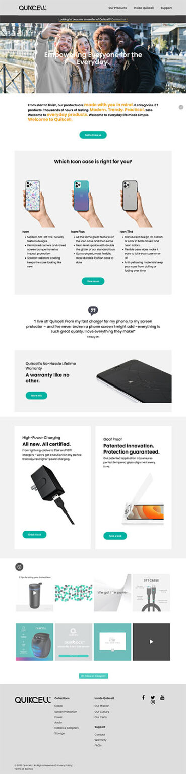 quickcell | Bright Tribe